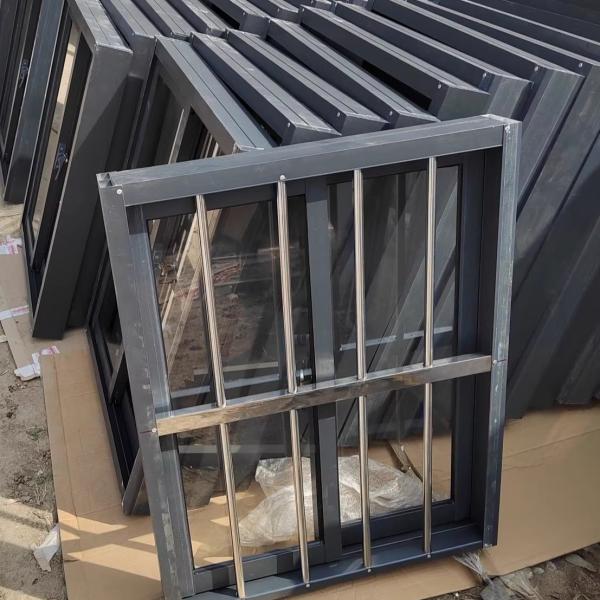 Quality Modern Design Aluminum Alloy Sliding Windows Roller Blind Horizontal Anti-Theft for sale