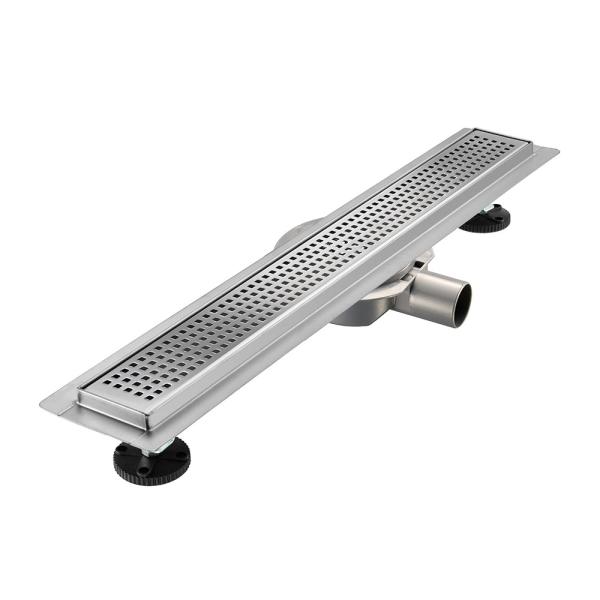 Quality 24-Inch Stainless Steel Long Floor Drain for Showers Design Genetic Material for sale