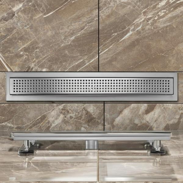 Quality Modern Design Stainless Steel 304 Floor Drain for Hotel Bathroom SS304 24inch/36inch for sale