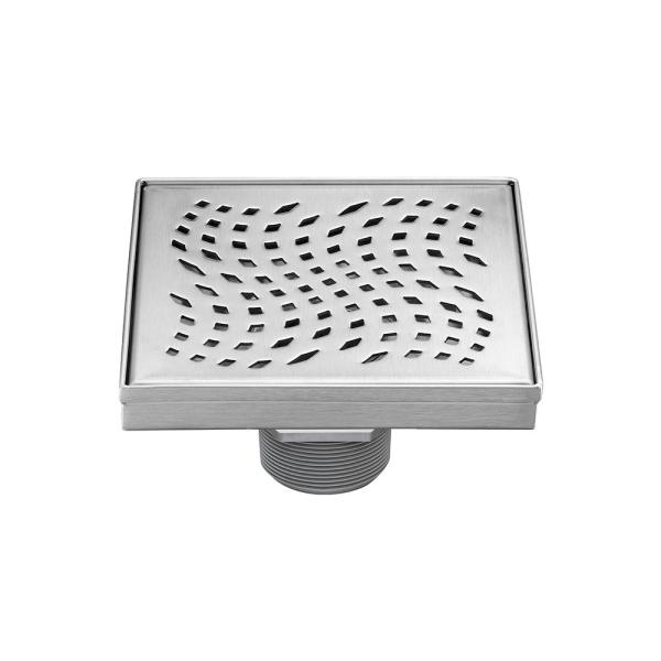 Quality Manufacturer's Popular 4-Inch Anti-Odor Floor Drain Grate Modern Design for for sale