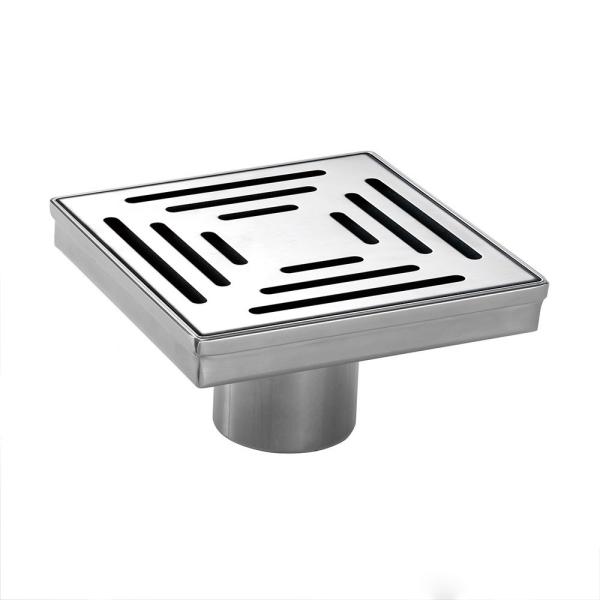 Quality Modern 4 Inch Floor Drain for Hotel Use Popular Anti-Odor Filter Shower Grate Manufactured by Anti-Odor Fitting Producer for sale
