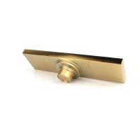 Quality Brass Linear Outdoor Long Shower Hidden Floor Drain for Washroom Modern Design for sale