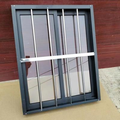 Secure Aluminum Alloy Push-Pull Sliding Windows for Rural Self-Built Housing and Warehouses