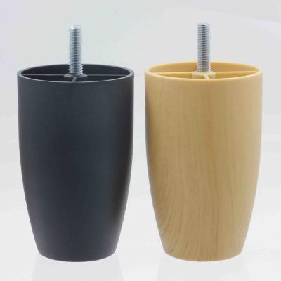 China KR-P0395 Smooth Replacement Chair Feet Plastic 4 Inch Strong Load Bearing Capacity for sale