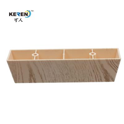 China Kr-P0383 Kabinets Vierkante Plastic Voeten voor de Natuurlijke Houten Kleur van het Bankkader Antislip Te koop