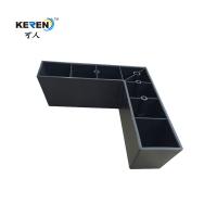 Quality KR-P0261 Durable Plastic Cabinet Feet , Modern L Shaped Furniture Feet High for sale
