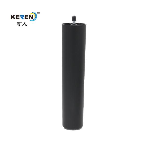 Quality M10 black 260mm sofa plastic furniture legs replacement for sale