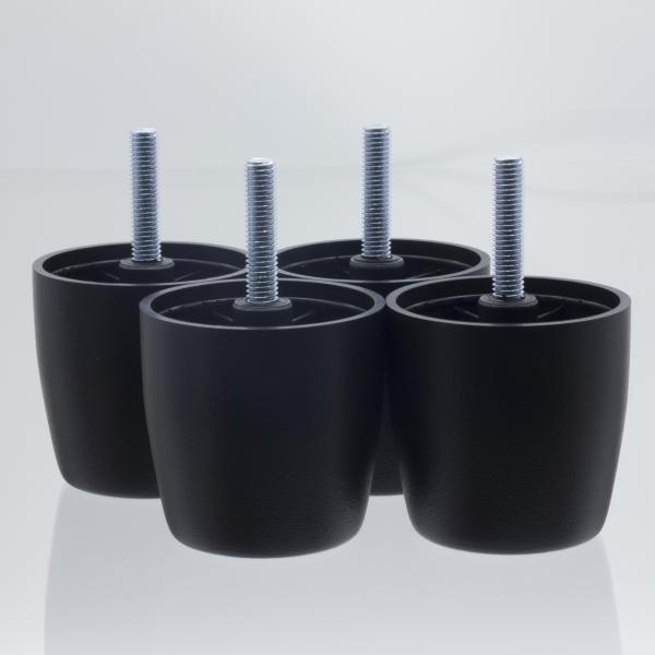 Quality Keren 45mm PP Outlet Sofa Furniture Leg Extenders for sale