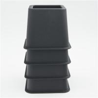 China PP Adjustable Bed Risers 100mm Height 3 Inch Lift for Furniture Storage SGS Certified for sale