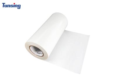 China Elastisch TPU Hot Melt Adhesive Film transparant polyurethaan voor stof Te koop