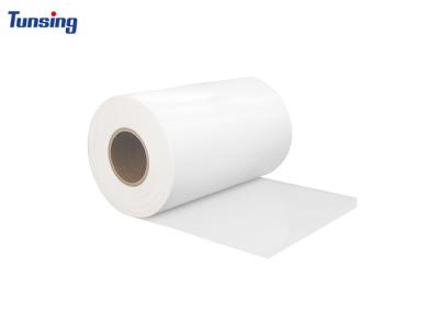 中国 乳白透明ポリエステル 刺身パッチ用熱溶性粘着膜 販売のため