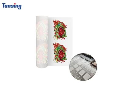 China 100m Length DTF PET Printing Film with Double Side Matte Immediate Peel for sale