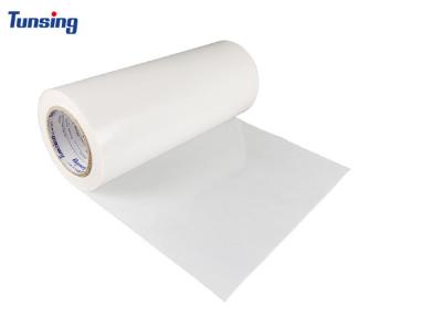 China Thermoplastisch PVC-bindend polyester Hot Melt Adhesive Film Heat Press Film voor PVC-badge Te koop