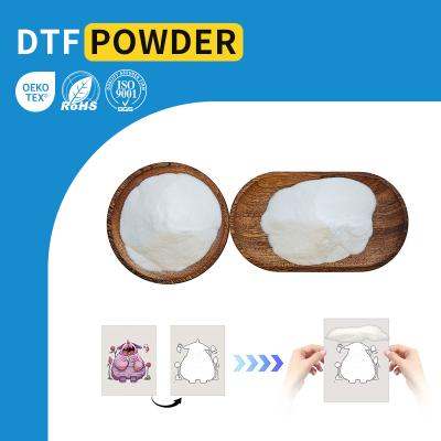 China Hot Melt Powder For Fabric Heat Transfer Painting Hot Dissolving Powder With Soft Highly Elastic for sale