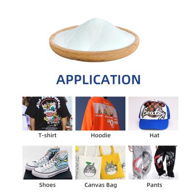 China DTF Powder for DTF Printer 1KG 5KG 20KG Sale Hot Melt Adhesive Powder for T-Shirt Heat Transfer Printing for sale