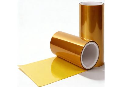 China High‑Temperature Resistant Brown PI Polyimide Heating Film Flexible Electric Heating Sheet for Industrial Use for sale