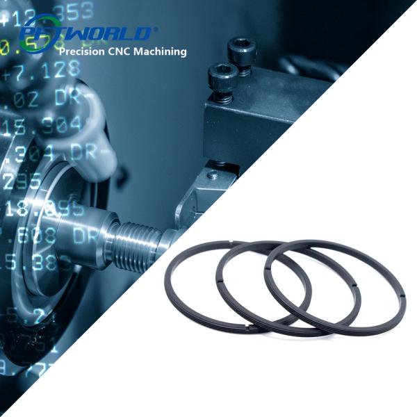 Quality DIN Metal CNC Parts Precision /-0.005mm Tolerance Precision CNC Turning Lathing for sale