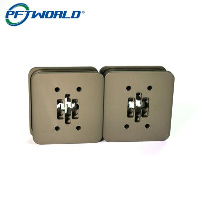 China Las piezas de aluminio que muelen de torneado del CNC ennegrecen piezas que trabajan a máquina difícilmente anodizadas en venta