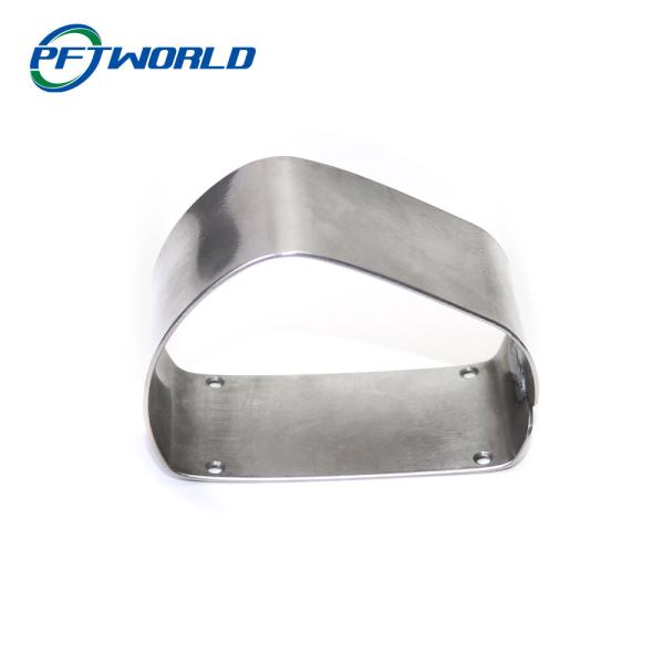 Quality Stainless Steel Metal Bending Parts Precision PDF CAD Drawing Silver Color for sale