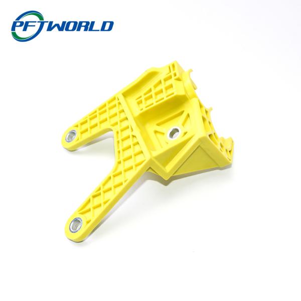 Quality Customized Yellow Injection Molding Parts Precision ABS Components with Carton for sale