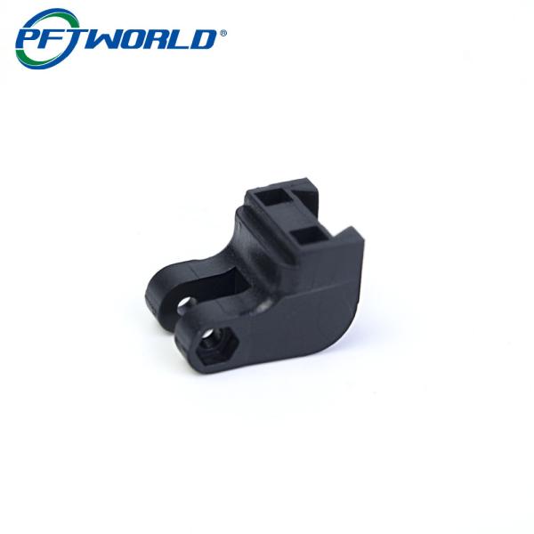 Quality ABS CNC Machined Plastic Parts Injection Molding Service Custom Lamp Short Clip for sale