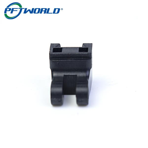 Quality ABS CNC Machined Plastic Parts Injection Molding Service Custom Lamp Short Clip for sale