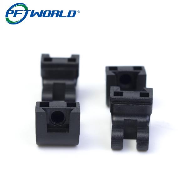Quality ABS CNC Machined Plastic Parts Injection Molding Service Custom Lamp Short Clip for sale