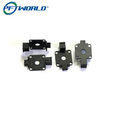 China Black OEM CNC Machining Milling Anodized Aluminum Parts for Back Adjuster for sale