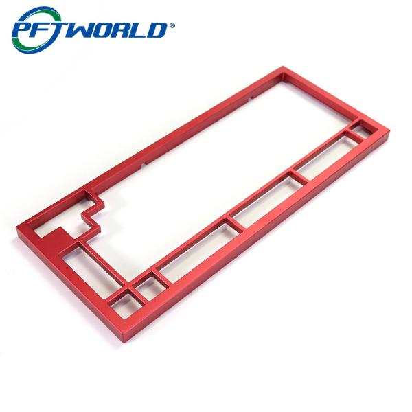 Quality Custom CNC Machining Aluminum Milling Service Keyboard Case Kit For Computer for sale