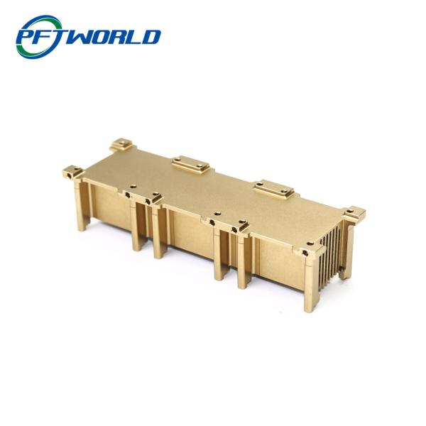 Quality Anodize OEM Brass Precision Turned Components Electrophoresis Surface for sale