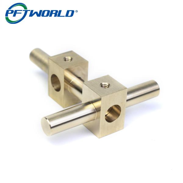 Quality Custom Component CNC Brass Parts CNC Turning Milling Service for sale