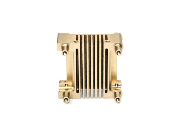 Quality Anodize OEM Brass Precision Turned Components Electrophoresis Surface for sale