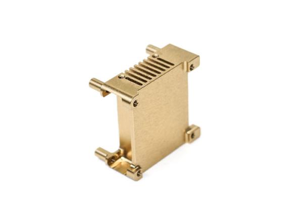 Quality Anodize OEM Brass Precision Turned Components Electrophoresis Surface for sale