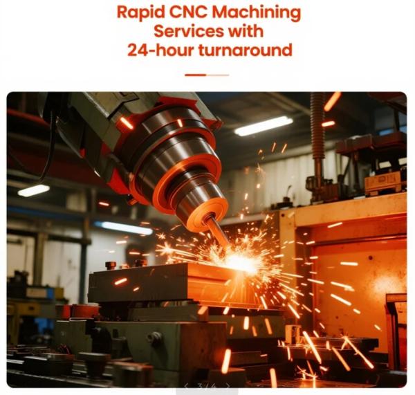China Rapid CNC Machining Services Compatible With CAD Software 24-Hour Turnaround supplier