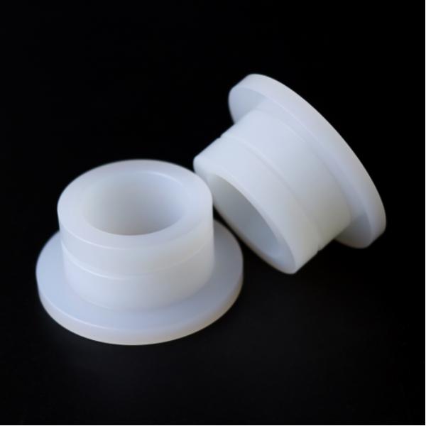 Quality New CNC Machined Nylon PA6 Bushings Durable Plastic Components for Industrial Applications for sale