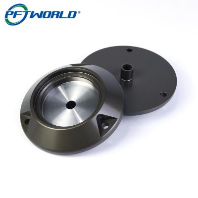 China CNC Machining Aluminum Precision Components Hard Anodized Turning Milling Industrial Prototype ±0.01mm Fast Delivery for sale