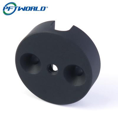 China High-precision aluminum CNC parts - Precision turning and milling processing, sandblasting + natural anodizing surface creen printing for sale