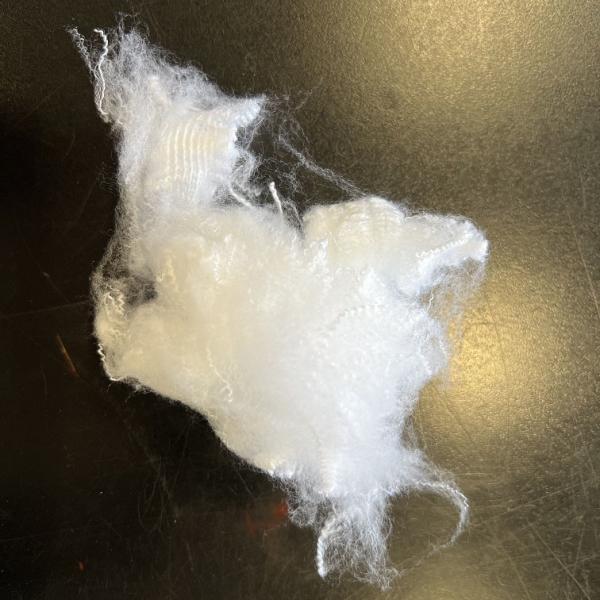 Quality 1.4Dx38mm Polyester Staple Fibre OEKO-TEX 100 Certified Optical Bright Greenish for sale