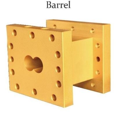 China Customized Twin Screw Extruder Barrel Wear Resistant Integral Sleeve Barrel for sale