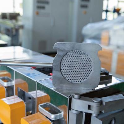 China Twin Screw Plastic Compounding Extruder CaCO3 Filler Masterbatch Machine PLC Control for sale