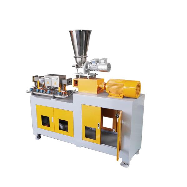 Quality Twin screw small PP granulator for PE change performance plastic granulator for sale
