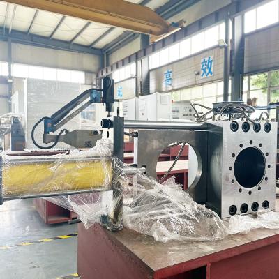 Cina Acciaio legato schermo veloce cambio schermo idraulico per estrusori di plastica in vendita
