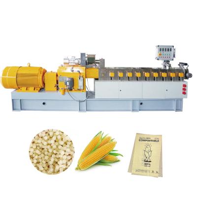 China Biologisch afbreekbare granulaat op basis van plantaardige vezels Granulaatmachine 100~280 kg/uur for sale