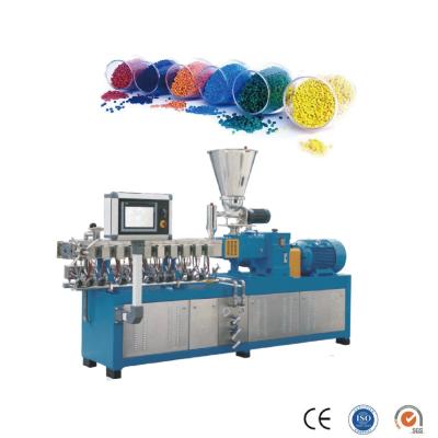 China PA Nylon Fiber Compounding Twin Screw Extruder Pelletizing Machine High Concentration for sale