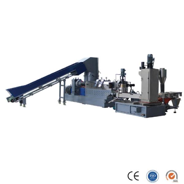 Quality Single Screw PP Granulator Machine Plastic Recycled Extruder 120mm PLC Control for sale