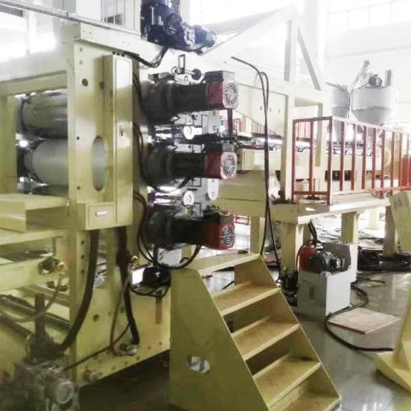 Quality Plastic Sheet Making Machinery Pet Sheet Twin Screw Extruder for sale