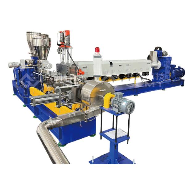 Quality Plastic Two Stage Compounding Extruder Machine For Pvc Cable Material for sale