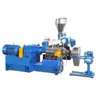 China Two Stage Compounding Extruder Machine for Plastic Shoe Sole Material for sale