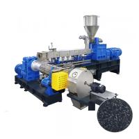 China Two Stage Compounding Extruder Machine for Plastic Shoe Sole Material for sale