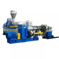 China Two Stage Compounding Extruder Machine for Plastic Shoe Sole Material for sale